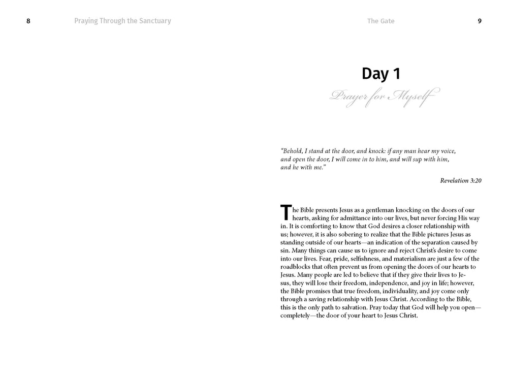 Praying Through the Sanctuary (BOOK) - Pathway to Paradise Ministries