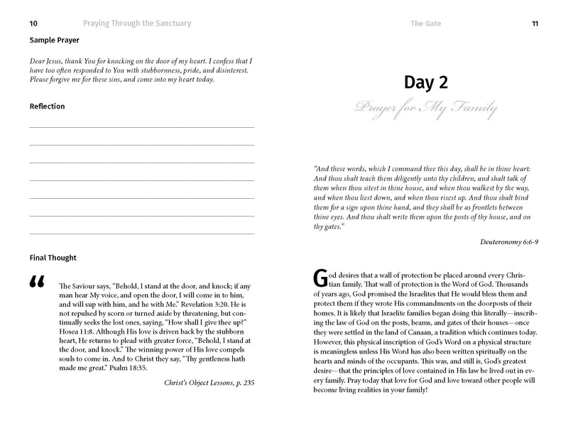 Praying Through the Sanctuary (BOOK) - Pathway to Paradise Ministries